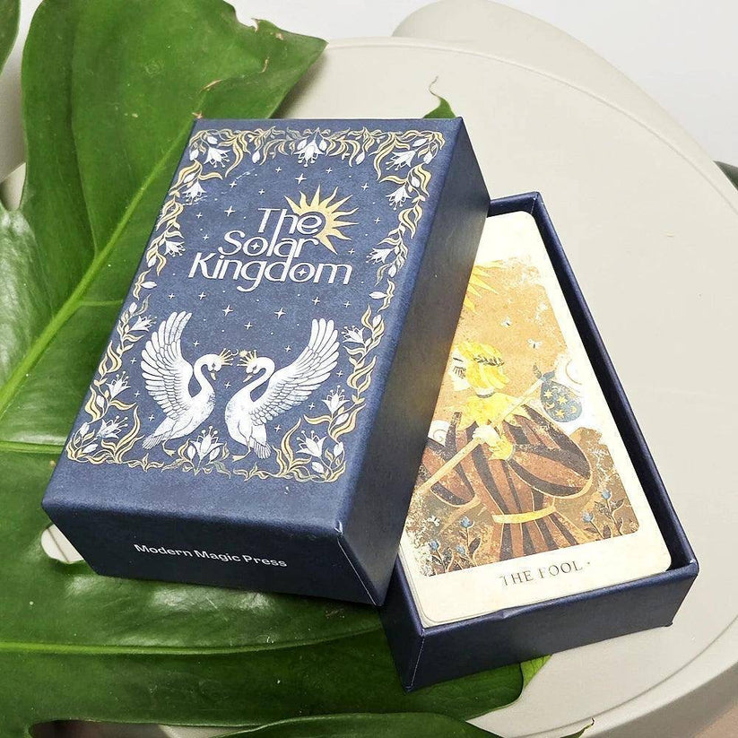 Solar Kingdom Tarot Deck – 78-Card Oracle-Inspired Tarot Set for Moder