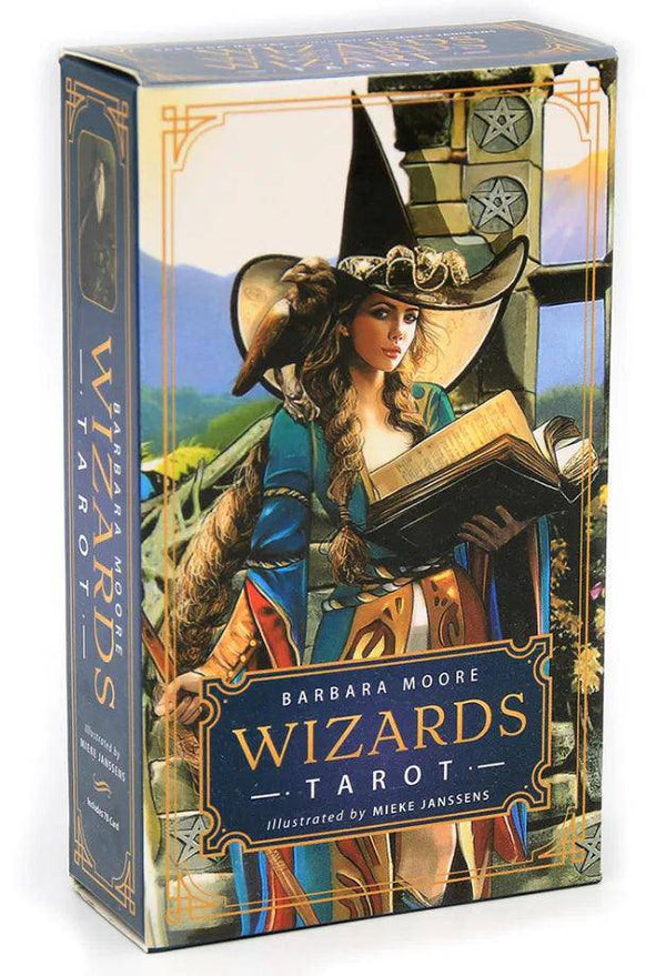 The Wizards Tarot 78 Piece Card Deck - Tarot Treasures