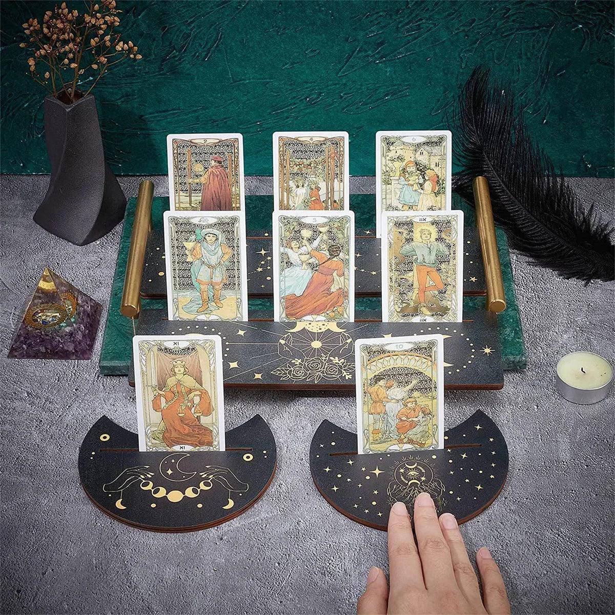 Wooden Tarot Card Deck Display Base – Tarot Treasures